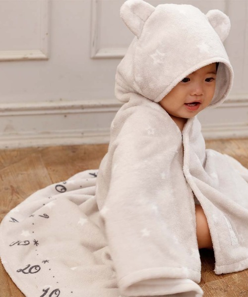 10mois（ディモワ）の「【 10mois(ディモワ)】バスポンチョ（その他ベビー用品）」 - WEAR