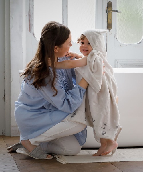 10mois（ディモワ）の「【 10mois(ディモワ)】バスポンチョ（その他ベビー用品）」 - WEAR