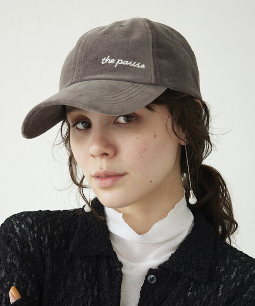 THE PAUSE（ザ ポーズ）の「【THE PAUSE】コットンスエードキャップ（キャップ）」 - WEAR