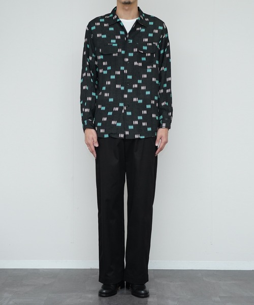 TOWNCRAFT（タウンクラフト）の「TOWN CRAFT タウンクラフト / PRINTED LOOP COLLAR SHIRT（シャツ ...