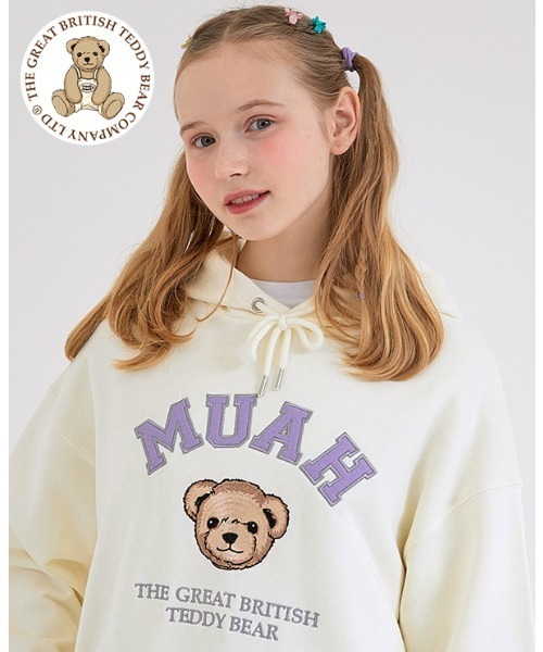 muahmuah（ムーアムーア）の「『muah muah/ムーアムーア』×『teddy bear/テディベア』MUAH TEDDY COMBI ...