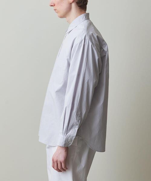 Steven Alan（スティーブンアラン）の「＜Steven Alan＞ G/DYE POPLIN REGULAR COLLAR SHIRT ...