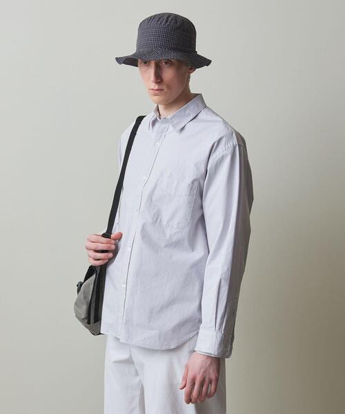 Steven Alan（スティーブンアラン）の「＜Steven Alan＞ G/DYE POPLIN REGULAR COLLAR SHIRT ...