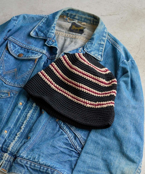 Mighty Shine（マイティシャイン）の「Groovy Knit Hat - Border-【Mighty Shine / マイティ ...