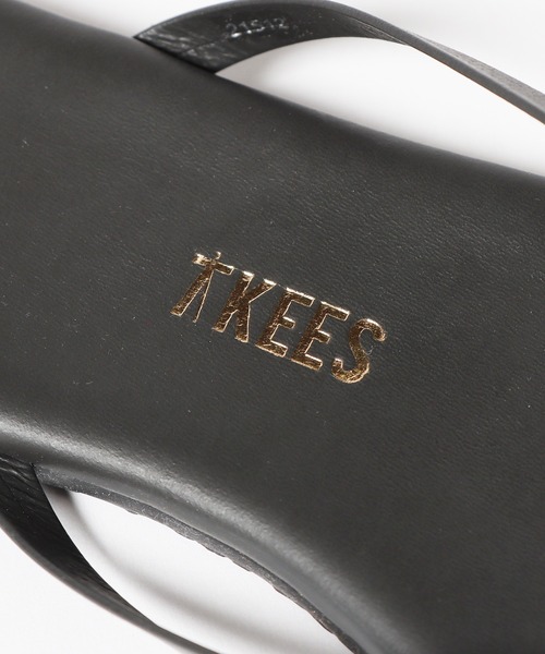 TKEES（ティキーズ）の「TKEES/ティキーズ レザー ビーチ サンダル（サンダル）」 - WEAR