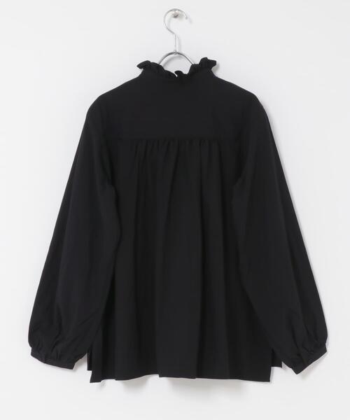セール】『WEB限定』フリルスタンドカラーシャツ（シャツ/ブラウス