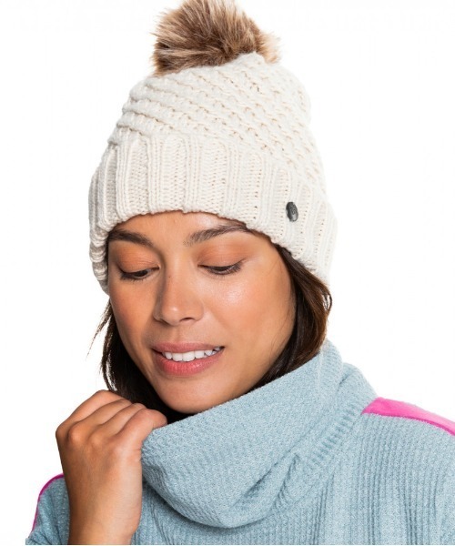 ROXY（ロキシー）の「BLIZZARD BEANIE/ロキシーニットキャップ・ビーニー（ニットキャップ/ビーニー）」 - WEAR