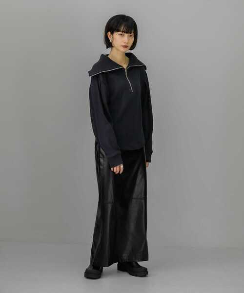 KBF（ケイビーエフ）の「ハーフZIPデザイントップス（Tシャツ/カットソー）」 - WEAR