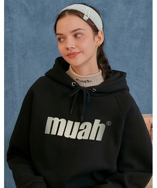 muahmuah（ムーアムーア）の「『muah muah/ムーアムーア』BALANCE MUAH LOGO HOODIE/バランス MUAH ...
