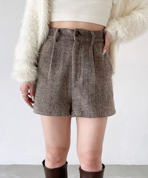 Heather（ヘザー）の「ヘリンボーンショートパンツ 981625（その他パンツ）」 - WEAR