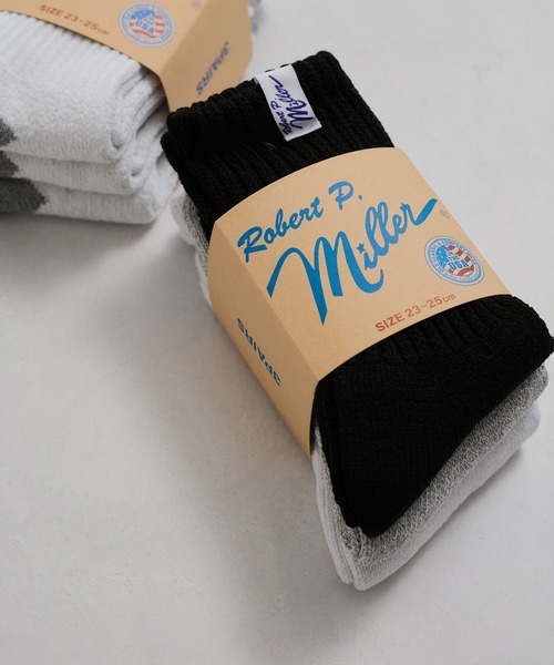 【Miller/ミラー】3P SOCKS（ソックス/靴下）｜MILLER（ミラー）のファッション通販 - ZOZOTOWN