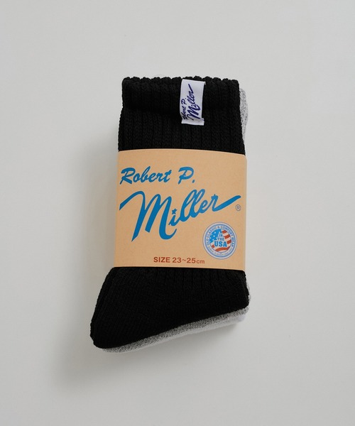 MILLER（ミラー）の「【Miller/ミラー】3P SOCKS（ソックス/靴下）」 - WEAR