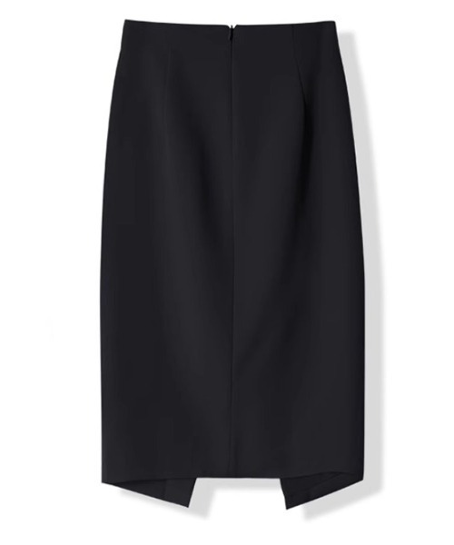 shoppinggo（ショッピングゴー）の「スカート パール ミディアム 膝丈 スリット（スカート）」 - WEAR