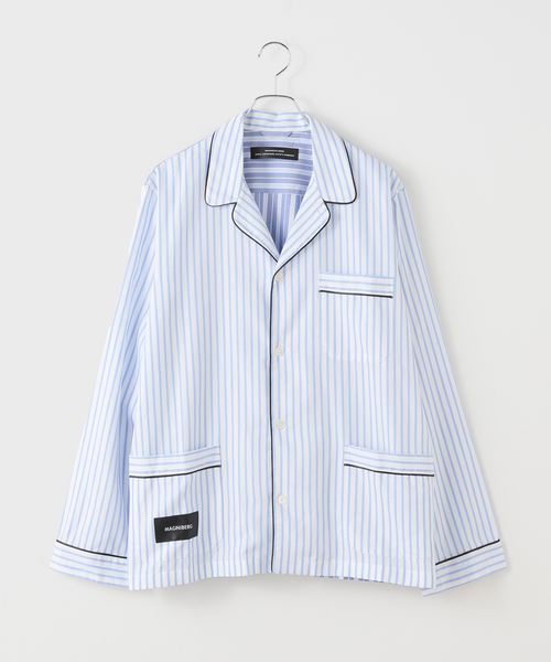 FRAMeWORK（フレームワーク）の「MAGNIBERG Wall Street Wear | shirt Blue（シャツ/ブラウス）」 - WEAR