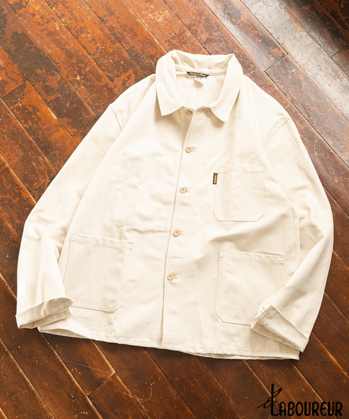 Le LABOUREUR（ラブルール）の「【LE LABOUREUR / ル・ラブルール】 VESTON LIN（カバーオール）」 - WEAR