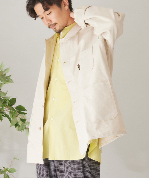 Le LABOUREUR（ラブルール）の「【LE LABOUREUR / ル・ラブルール】 VESTON LIN（カバーオール）」 - WEAR