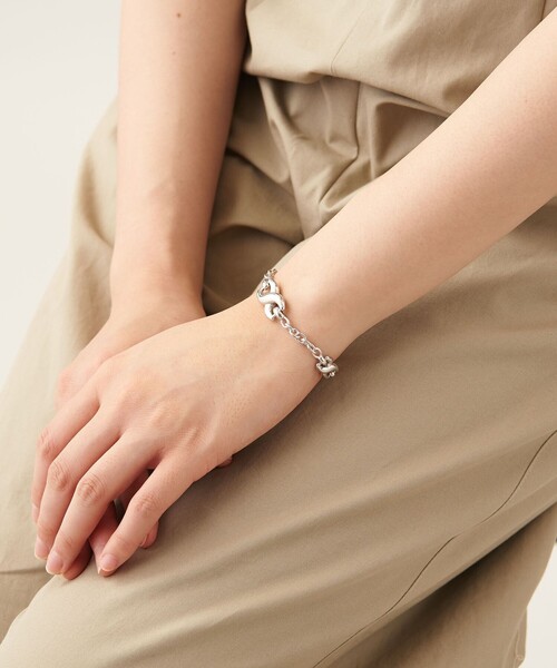 SSIL（エスシル）の「＜SSIL＞Tied X Chain B（ブレスレット）」 - WEAR