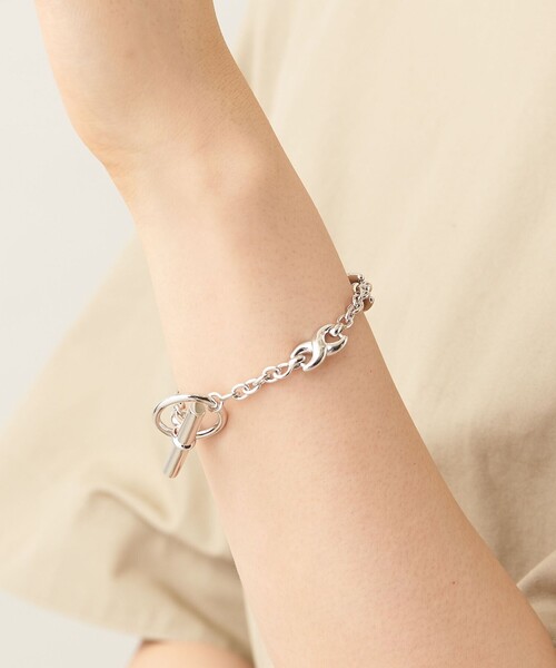 SSIL（エスシル）の「＜SSIL＞Tied X Chain B（ブレスレット）」 - WEAR