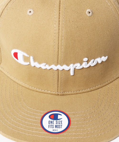 【セール】Champion/チャンピオン BB SNAPBACK HAT, 3D SCRIPT フロントロゴ 刺繍 キャップ フラットバイザー ...