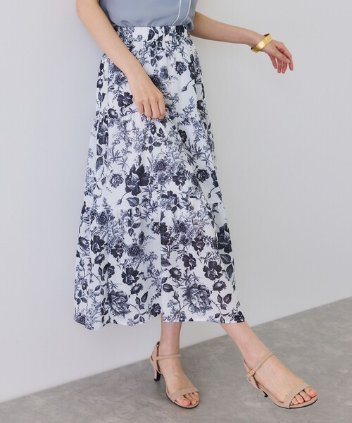 Jayro（ジャイロ）の「ボタニカルプリントギャザースカート（スカート）」 - WEAR