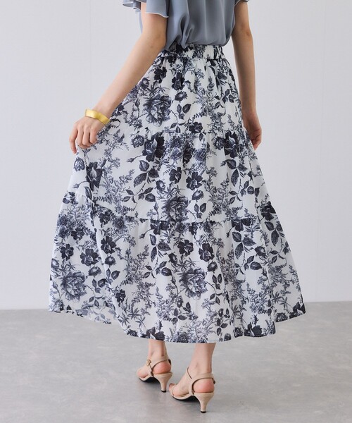 Jayro（ジャイロ）の「ボタニカルプリントギャザースカート（スカート）」 - WEAR