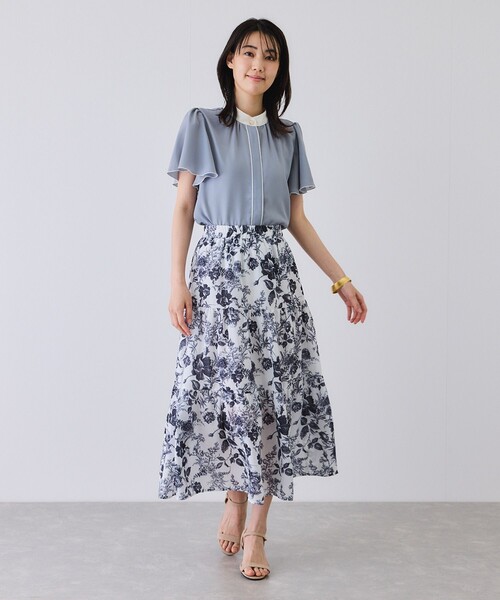 Jayro（ジャイロ）の「ボタニカルプリントギャザースカート（スカート）」 - WEAR