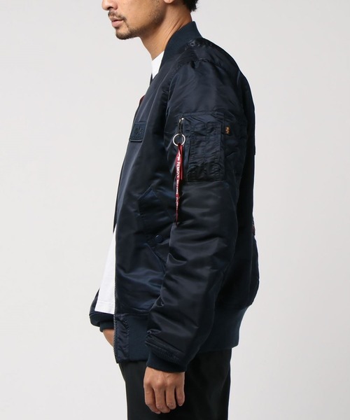 ALPHA（アルファ）の「【MA-1】MA-1 BACK EMB 刺繍ワッペン（MA-1）」 - WEAR