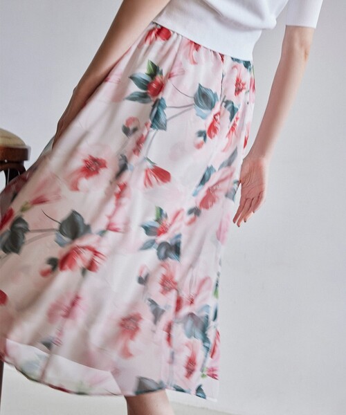 TOCCA（トッカ）の「FULL BLOOM PEONY SKIRT スカート（スカート）」 - WEAR