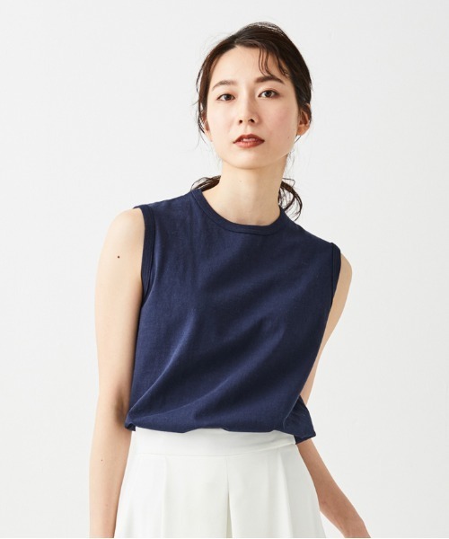 BATONER（バトナー）の「【BATONER】ノースリーブ Tシャツ/PACK TANK TOP/SL-045/バトナー/タンクトップ（Tシャツ/カットソー）」 - WEAR