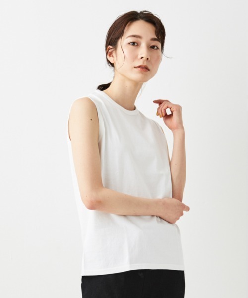 BATONER（バトナー）の「【BATONER】ノースリーブ Tシャツ/PACK TANK TOP/SL-045/バトナー/タンクトップ（Tシャツ/カットソー）」 - WEAR