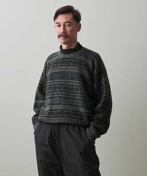 Steven Alan（スティーブンアラン）の「＜JAMIESONS＞ AOFI CREW NECK KNIT/ニット（ニット/セーター ...