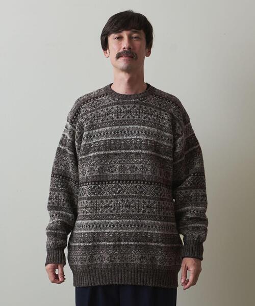 Steven Alan（スティーブンアラン）の「＜JAMIESONS＞ AOFI CREW NECK KNIT/ニット（ニット/セーター ...