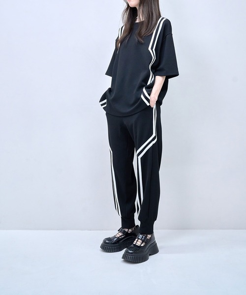Nora Lily（ノラリリー）の「【Nora Lily】Shift Line Track Pants(UNISEX)（その他パンツ）」 - WEAR
