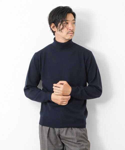 セール】ウールカシミア タートルネックニット 25AW（ニット/セーター