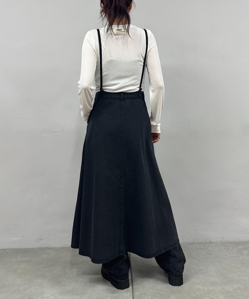 Six M（シックスエム）の「【SixM/シックスエム】3WAYロールデニムワンピース（ワンピース）」 - WEAR