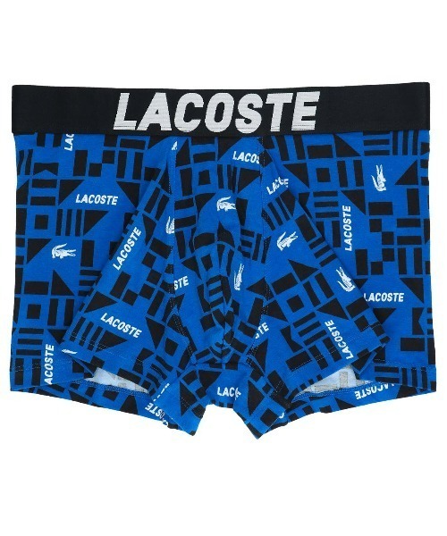 【セール】LACOSTE ACTIVE SAILING TRUNK コットン 前閉じ ボクサーパンツ 53129946（ボクサーパンツ ...