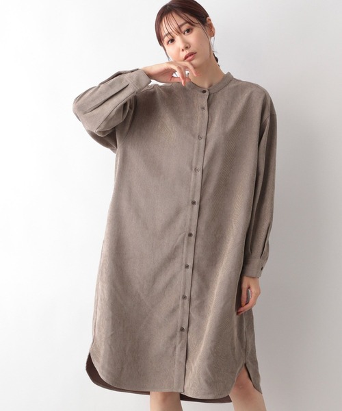 GLOBAL WORK（グローバルワーク）の「着丈選べるコールシャツワンピース/975774（ワンピース）」 - WEAR