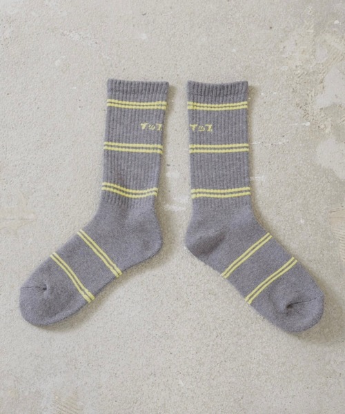 【セール】yipyip/イップイップ/BORDER SOCKS（ソックス/靴下）｜L.H.P（エルエイチピー）のファッション通販 - ZOZOTOWN