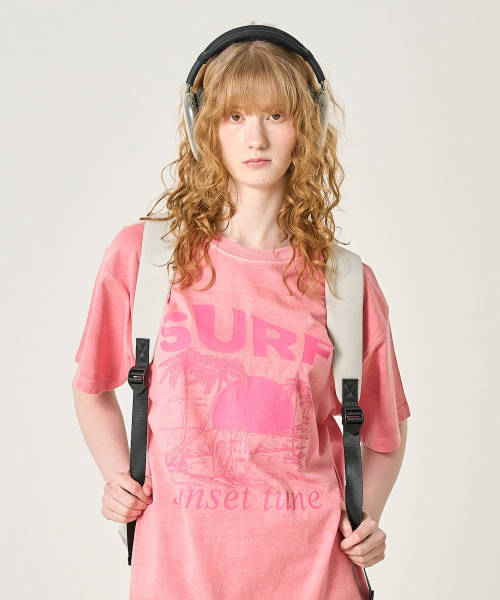 Sunset Tune Ts_Pink（Tシャツ/カットソー）｜Ellioti（エリオティ）のファッション通販 - ZOZOTOWN