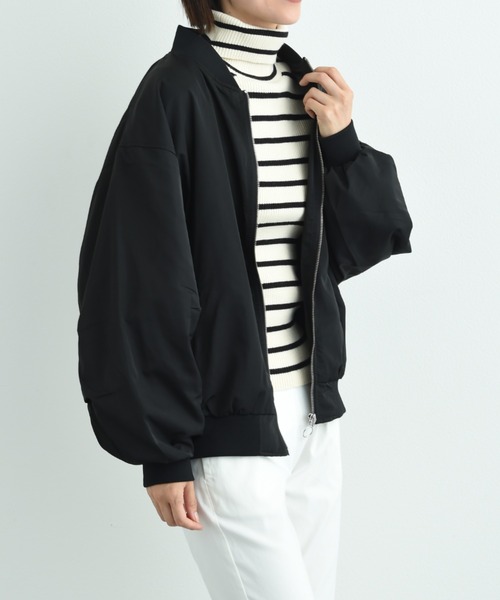 INTERPLANET（インタープラネット）の「Eツイル裏付MA－1ブルゾン（MA-1）」 - WEAR