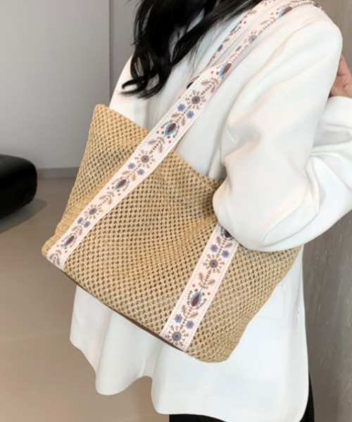 【セール】ストローかごバッグ（かごバッグ）｜Ritzy（リッツィー）のファッション通販 - ZOZOTOWN