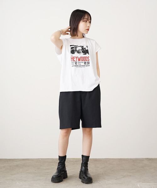TICCA（ティッカ）の「TICCA/ティッカ THE HEYWOODSフレンチTシャツ ノースリーブ（Tシャツ/カットソー）」 - WEAR