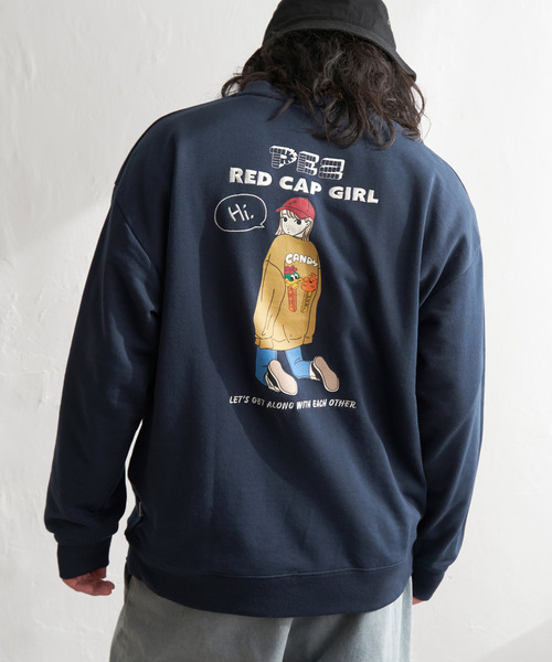 Red Cap Girl（レッドキャプガール）の「PEZ×Red Cap Girl コラボクルーネック（スウェット）」 - WEAR