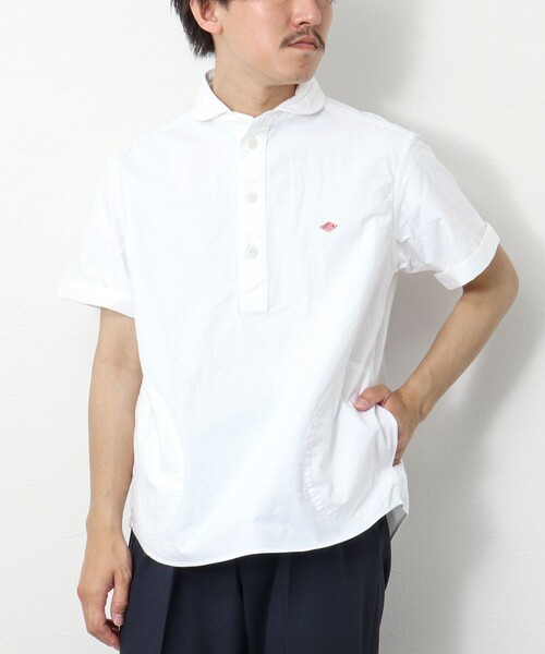 DANTON（ダントン）の「【DANTON/ダントン】SOX ROUND COLLAR PO SHIRT S/S 丸襟 半袖 プルオーバー ...