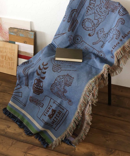 スローケット(メキシコモチーフ)120×146（ラグ/マット）｜BAYFLOW（ベイフロー）のファッション通販 - ZOZOTOWN