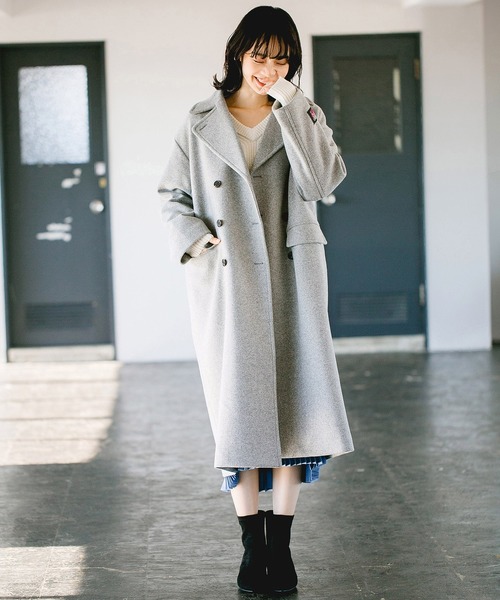apart by lowrys（アパートバイローリーズ）の「casheepルーズPコート 794550（ピーコート）」 - WEAR