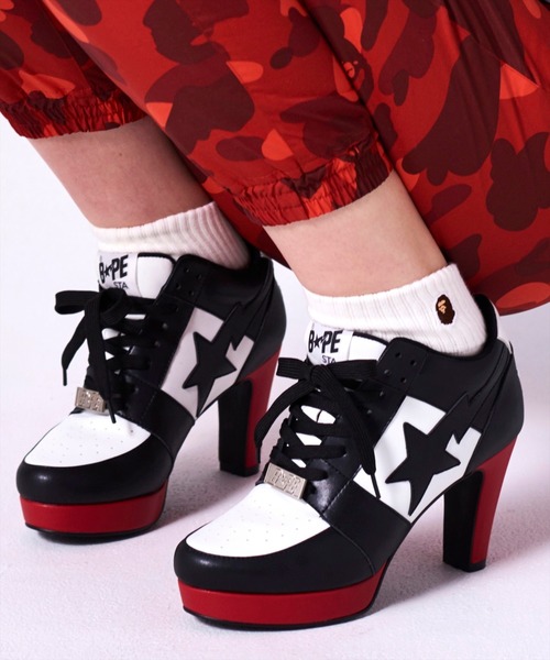 A BATHING APE（アベイシングエイプ）の「LADY BAPE STA L（スニーカー）」 - WEAR