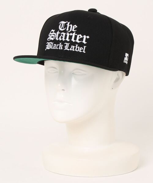 【セール】【 STARTER BLACK LABEL / スターター 】 フラット 6パネル キャップ / CAP（キャップ）｜STARTER ...