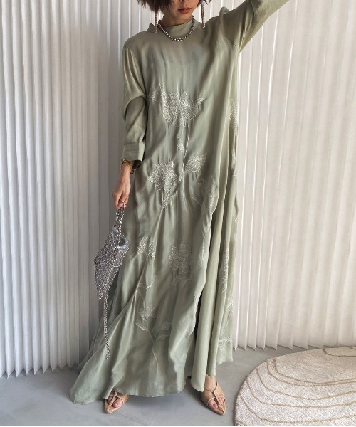 AMERI（アメリ）の「2WAY FLOWER GARDEN DRESS（ワンピース）」 - WEAR