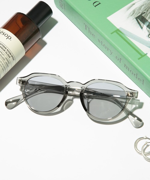 SETUP7（セットアップセブン）の「【SETUP7】ボストン×ウェリントン ボスリントンUVカットカラーレンズサングラス TNY（サングラス）」 - WEAR